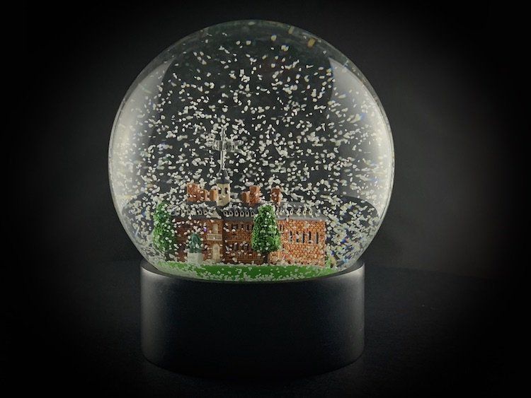 Christopher Wren Building Custom Snow Globes - Queen of Snow Globes