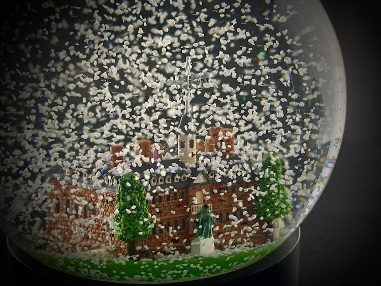 Christopher Wren Building Custom Snow Globes - Queen of Snow Globes