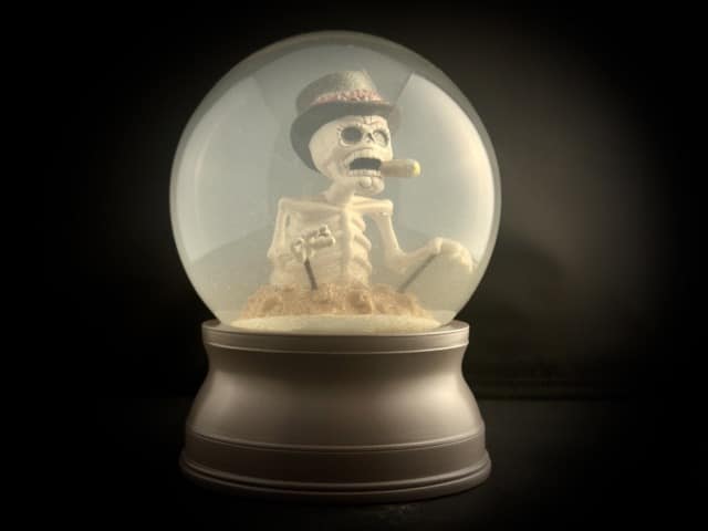 007 Spectre Custom Snow Globes - Queen of Snow Globes