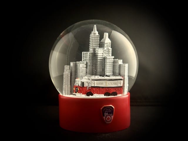 Fire Department New York Custom Snow Globes - Queen of Snow Globes
