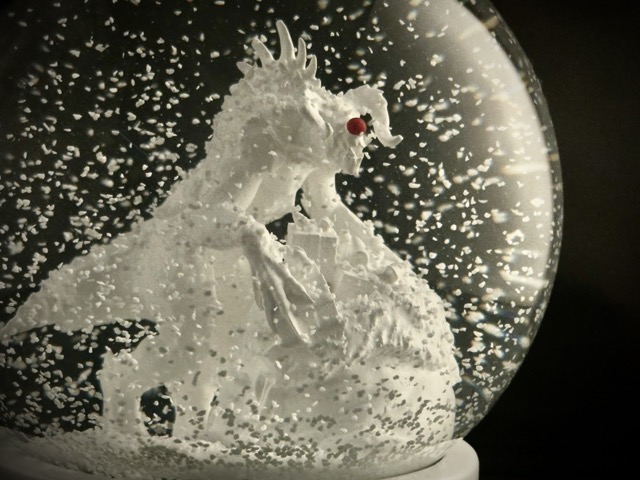 Kilter Films Fallout Death Claw Custom Snow Globes - Queen of Snow Globes